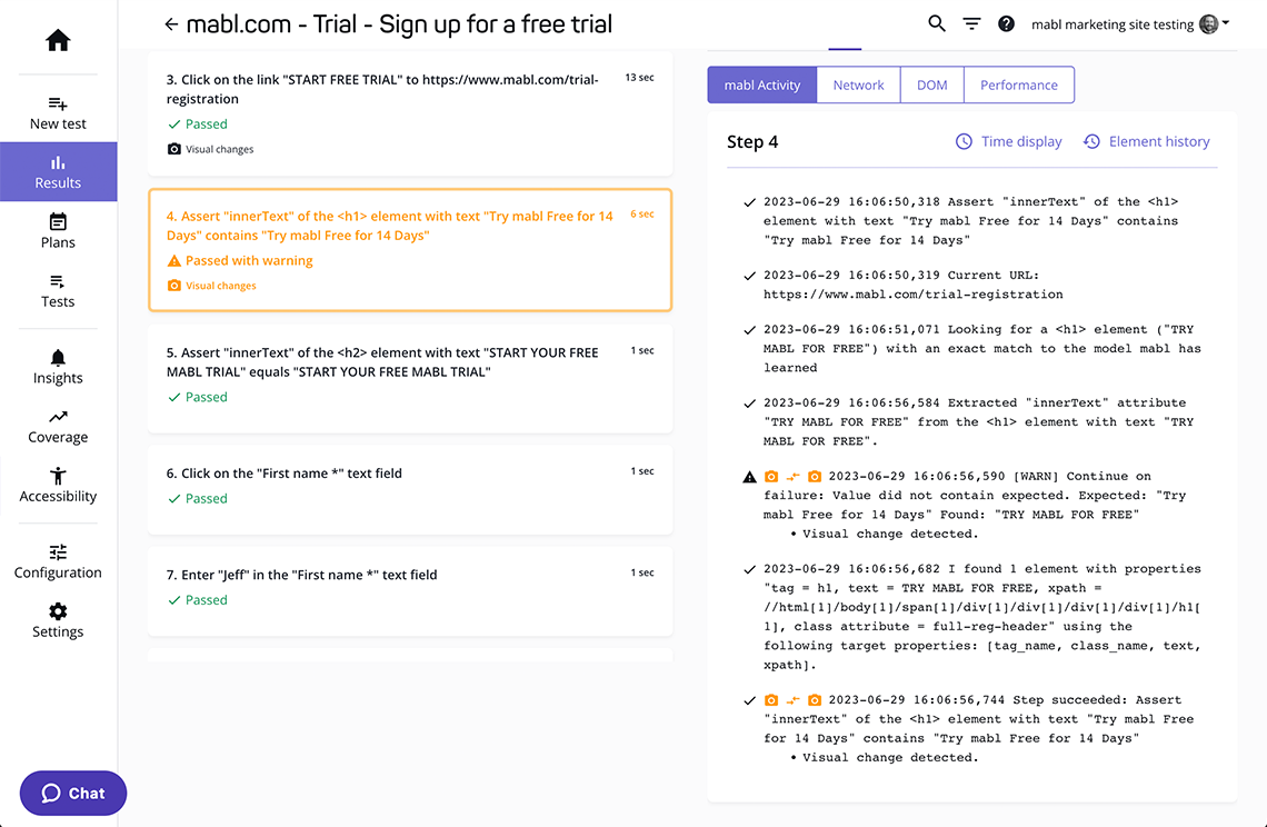 Unified Test Automation Platform For Web Mobile And Apis Mabl